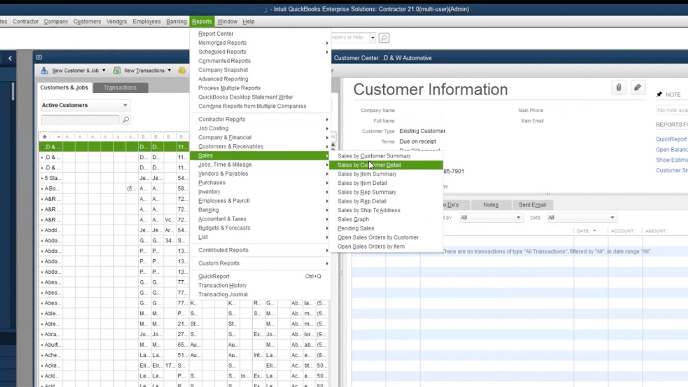 Data Export Instructions For Quickbooks Desktop
